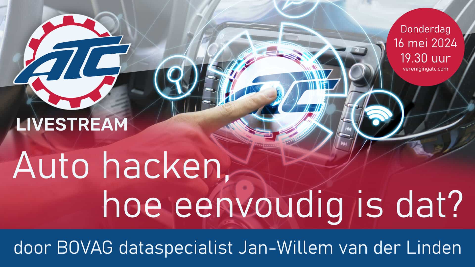 LIVESTREAM: Auto hacken, hoe eenvoudig is dat? - ATC Mobiliteit & Techniek